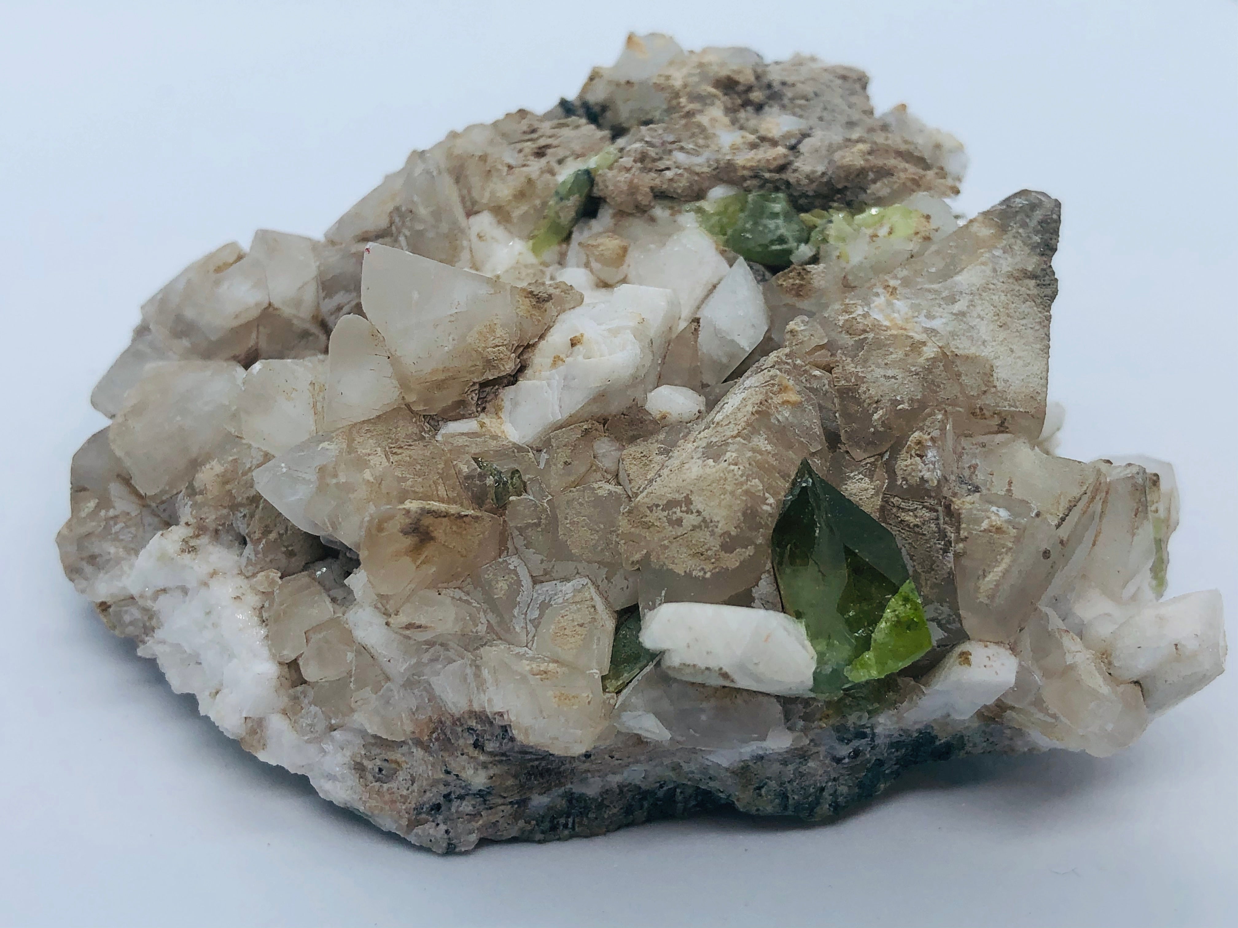 Titanite with Calcite – RopesandRocks